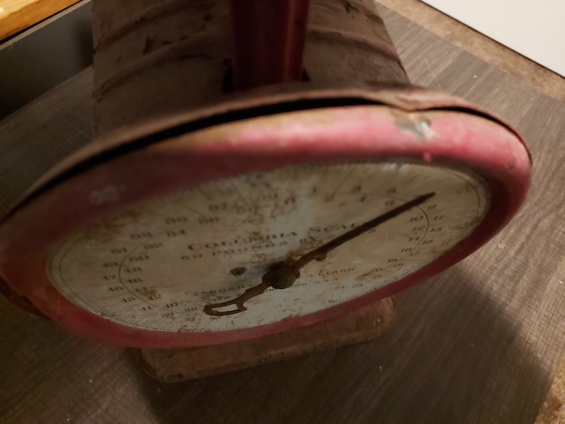 Columbia 60 Pound Primitive Scale - Etsy