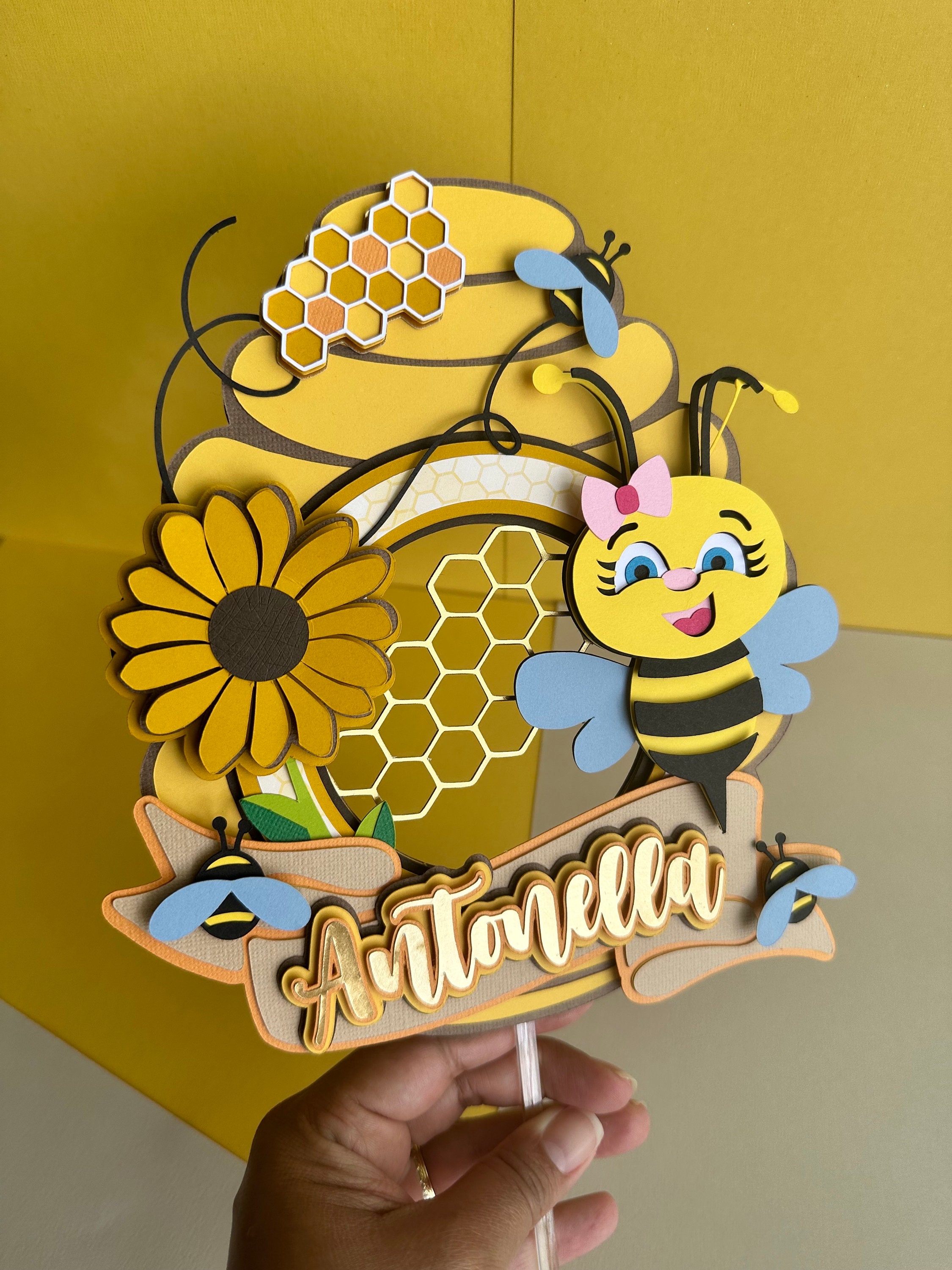 Cake Topper Bee. Cake Topper Little Bee. See Topper. Party Decoration ...