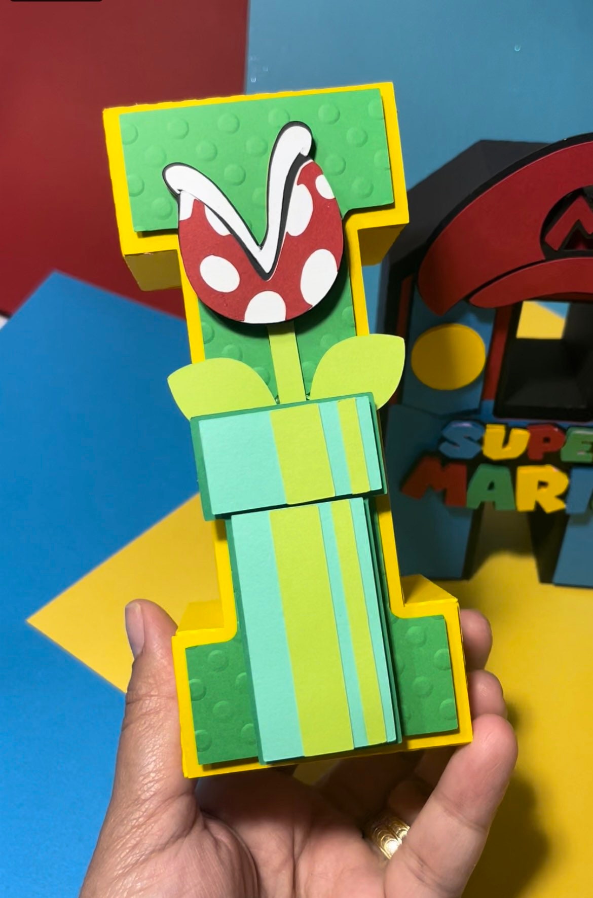 3d Letter Mario Bros, Mario Bros, 3d Letter - Etsy