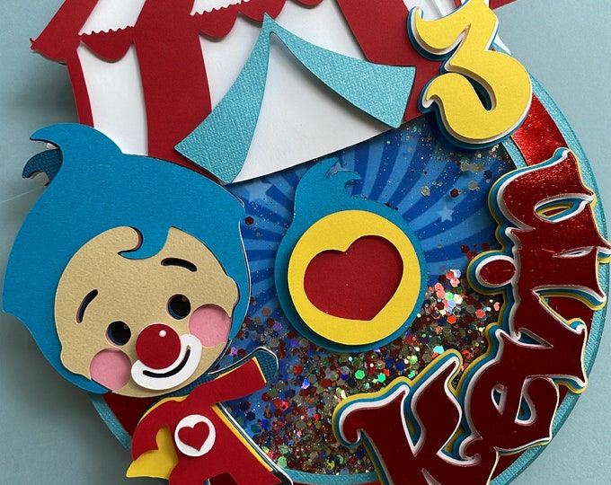 Plim Plim Cake Topper, Cake Topper Plim Plim, Plim Plim Party ...