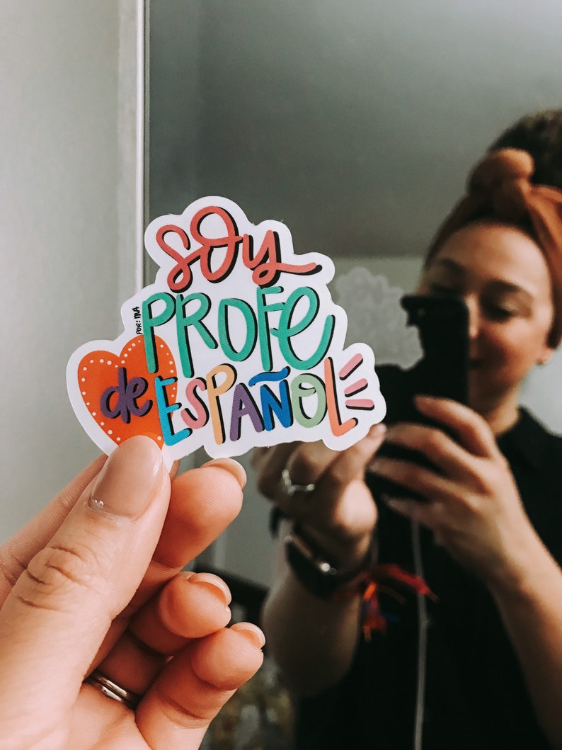 Soy Profe Decal Sticker Spanish Teacher - Etsy