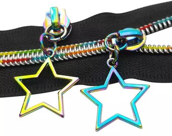 Star Zipper Pull - Etsy