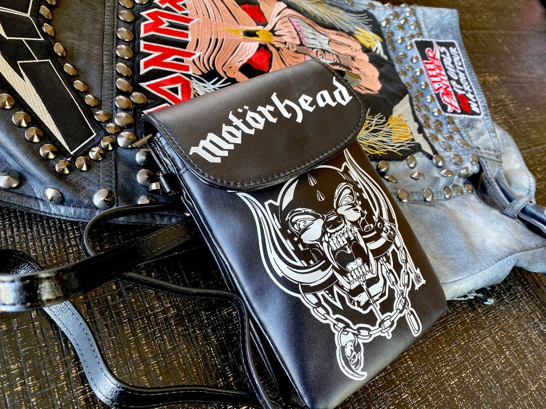 Heavy Metal Cell Phone Crossbody Purse/unique Gifts for Her/heavy Metal ...