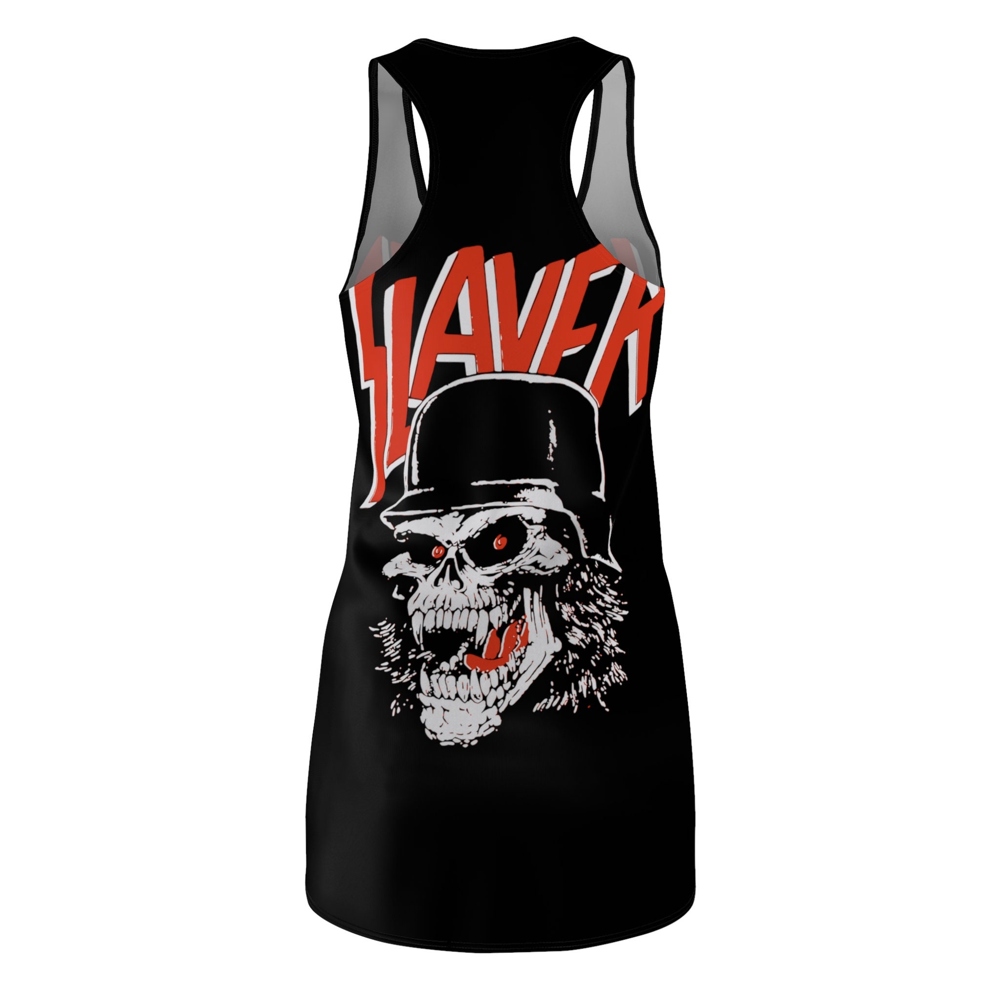 Women's Heavy Metal Dress/racerback Dress/heavy Metal/rock N Roll Style ...