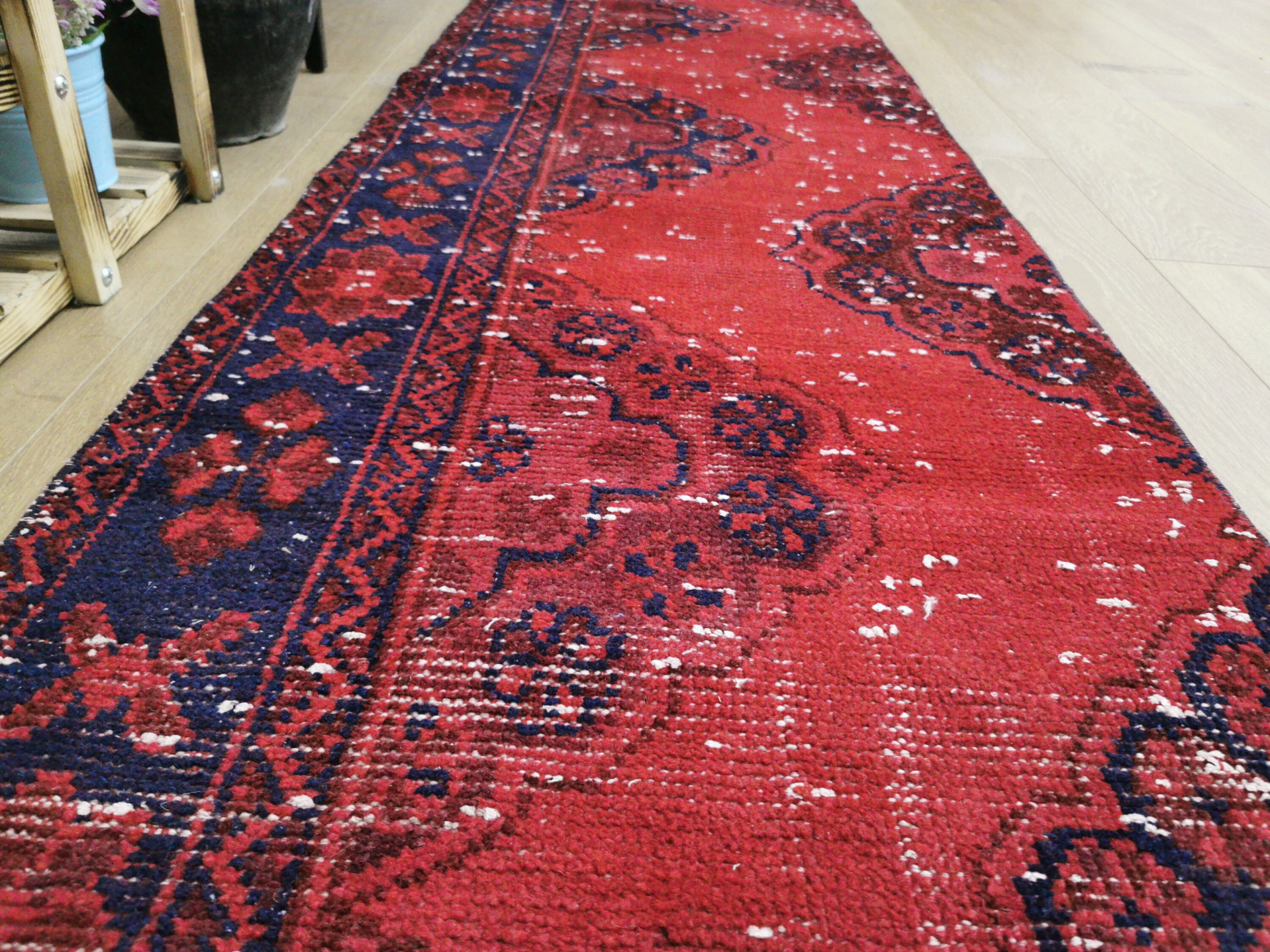 Burgundy Runner Rug Red Overdyed Runner Rug Burgundy Vintage - Etsy