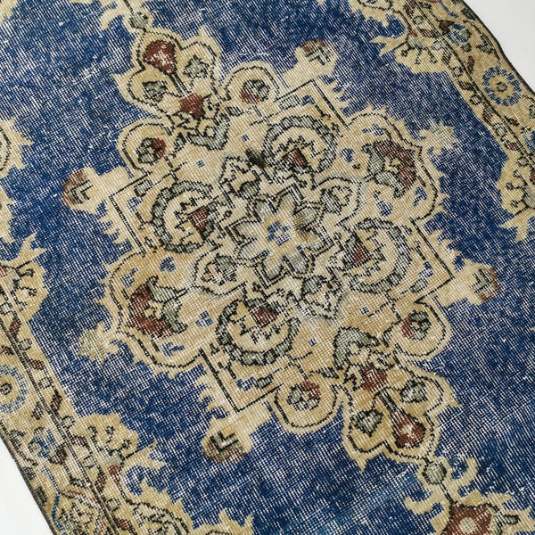 Blue Vintage Rug - Etsy