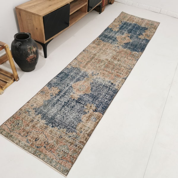 Blue Turkish Runner - Etsy