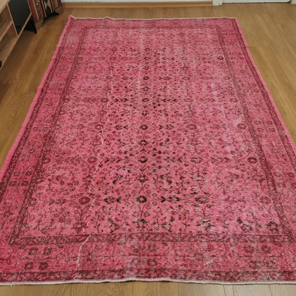 Pink Oushak Rug - Etsy