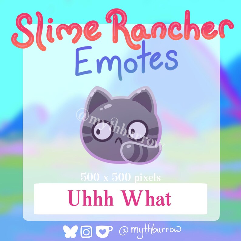 Slime Rancher "tabby" Emote Pack - Etsy