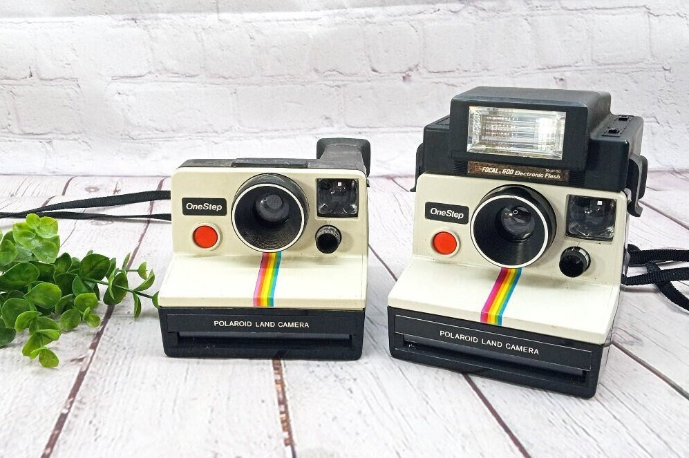 Vintage Polaroid SX-70 Flash Series Camera Onestep Instant, Second Cam ...