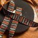 Mayan Dot Dash, Woven Fabric Trim, 1 Inch Wide, Sold by the Yard. - Etsy