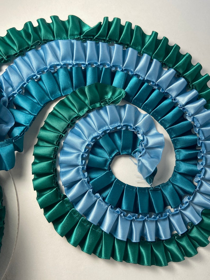 Satin Box Pleated Ribbon-fabric Trim 7/8 Inch Wide Sold by - Etsy