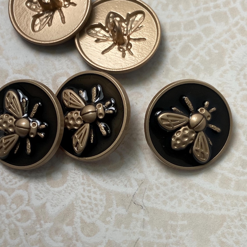 Gold Buttons 15/16 - Etsy