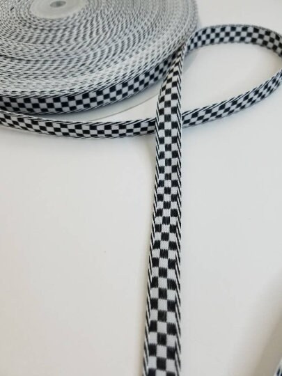 Checker Woven Fabric Trim 1/2 Inch Wide, Sold by the Yard. - Etsy