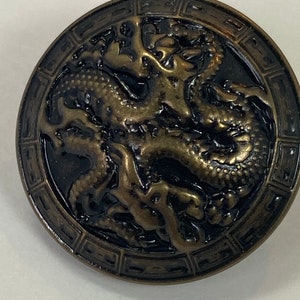 6 Dragon Antique Tone Buttons 1 Inch Wide. 89 | Etsy