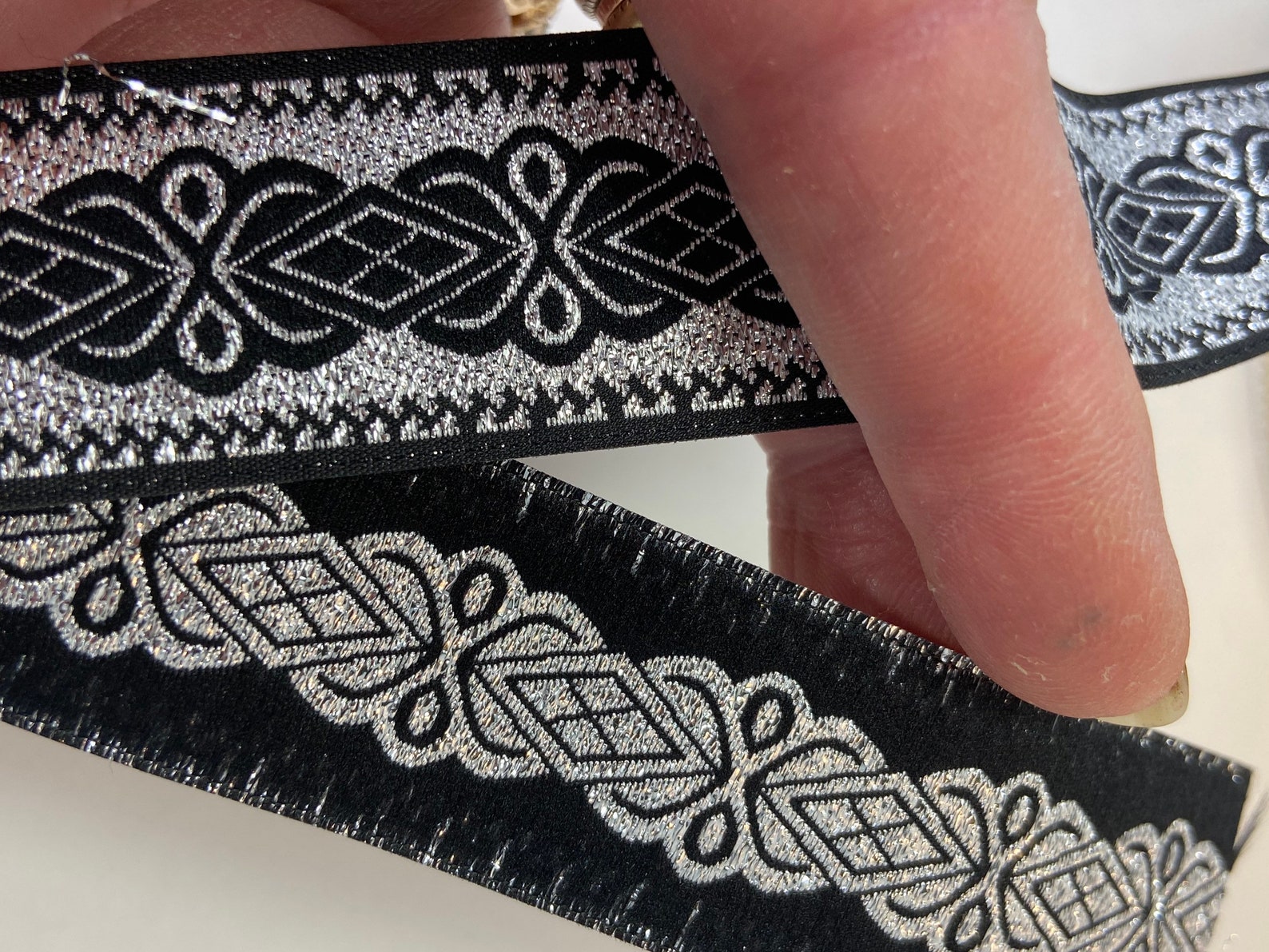 Medieval Fabric Trim, Woven Jacquard Trim, 1 Inch Wide, Sold by the ...