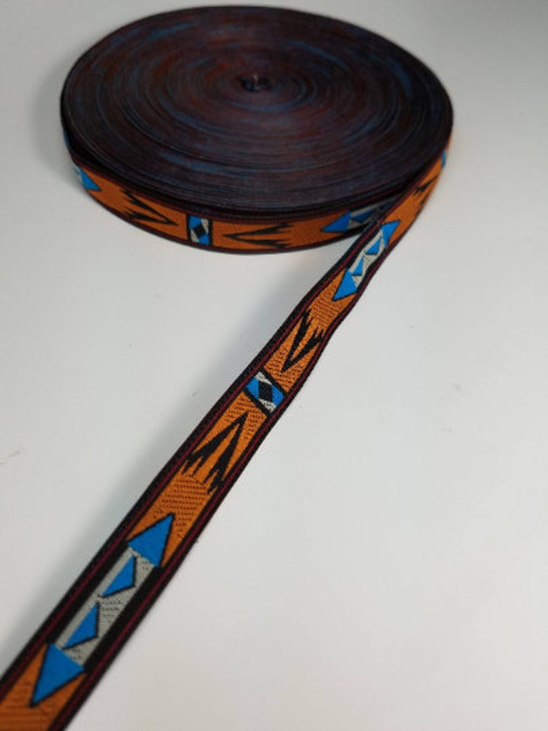Apache Native Woven Fabric Trim, Jacquard Trim, 1/2 Inch Wide, Sold by ...