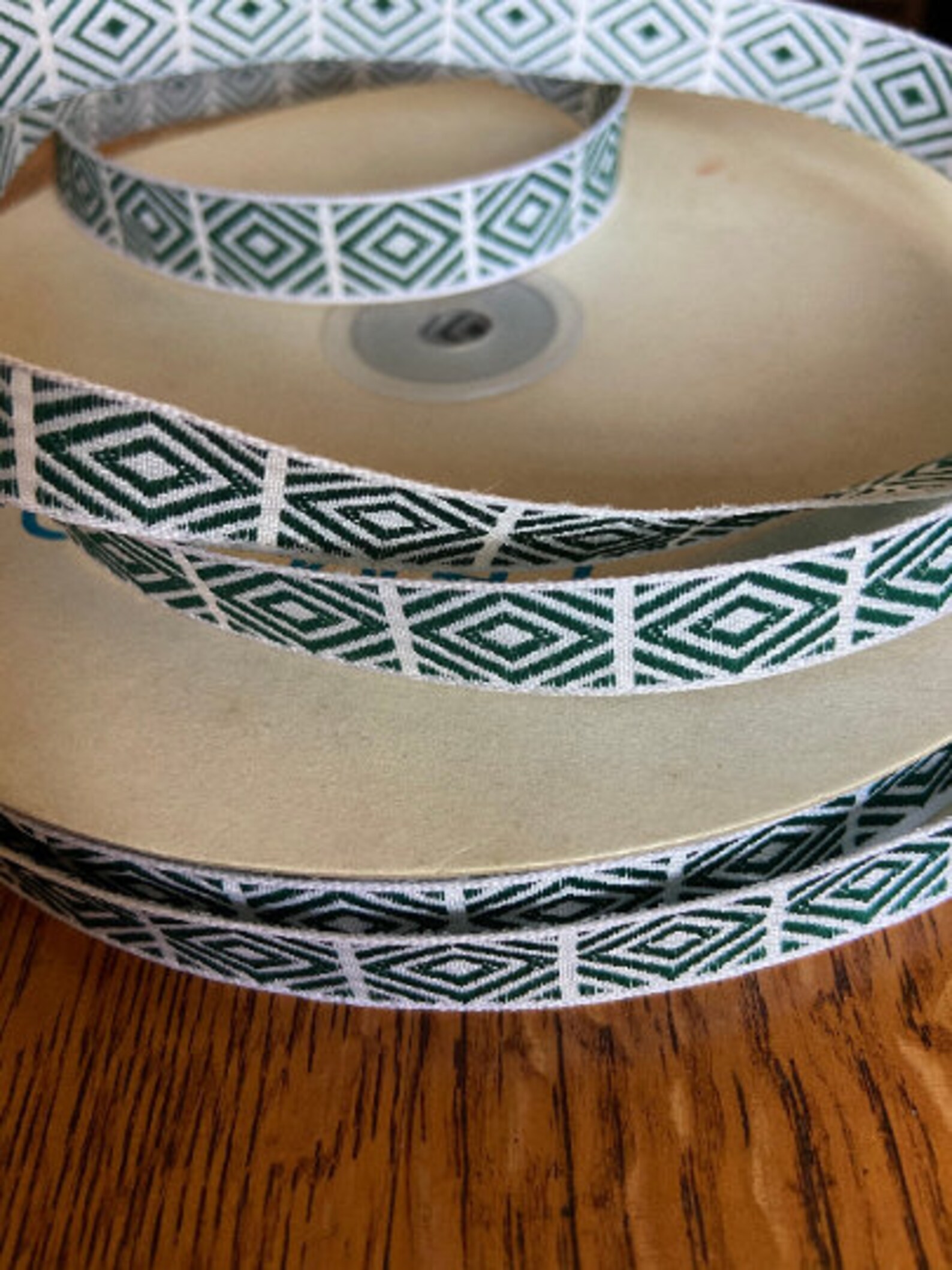 Egyptian Art Deco, Repeat Pattern, Jacquard Woven Fabric Trim, 9/16 ...
