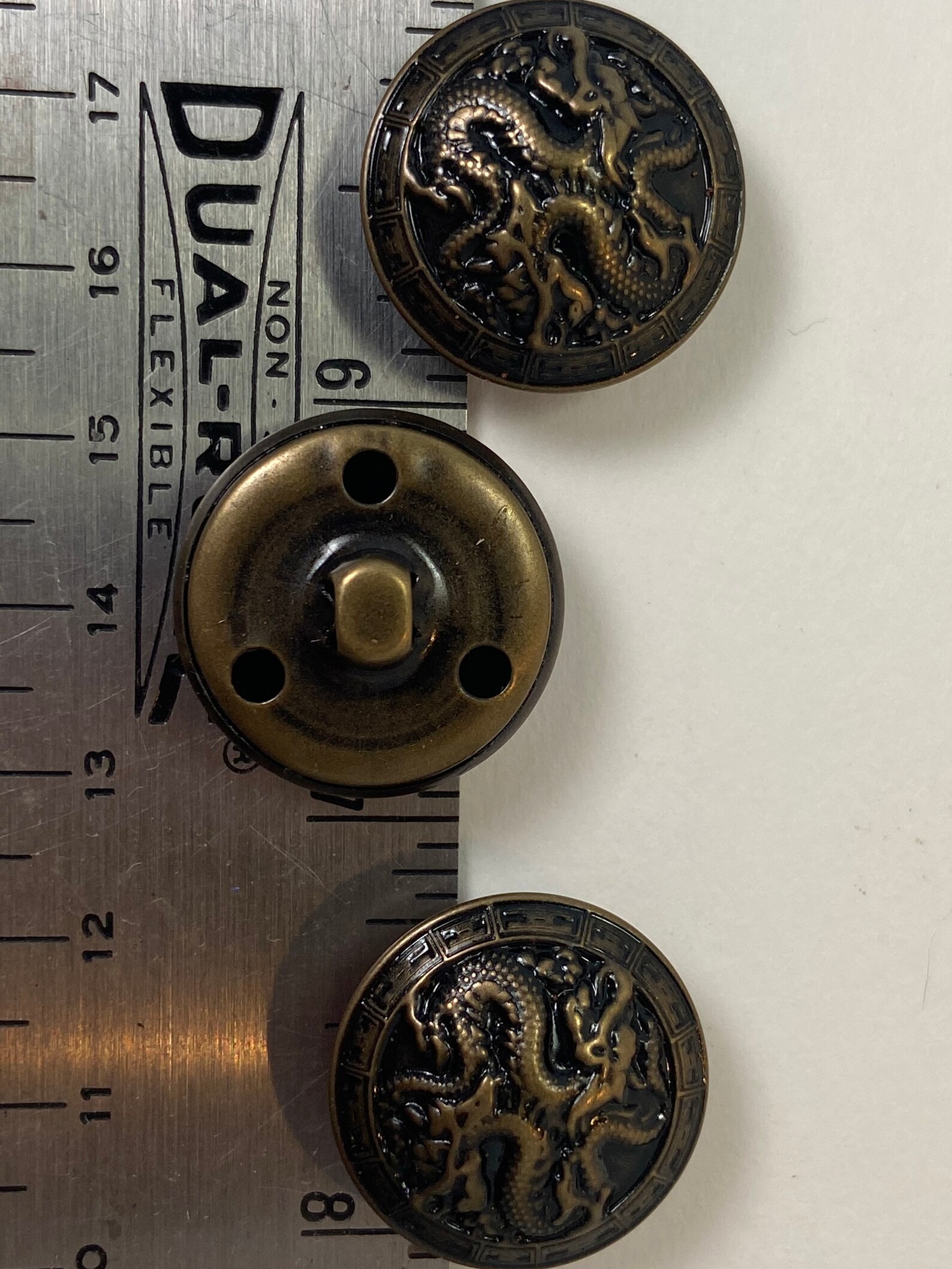 6 Dragon Antique Tone Buttons 1 Inch Wide. 89 | Etsy