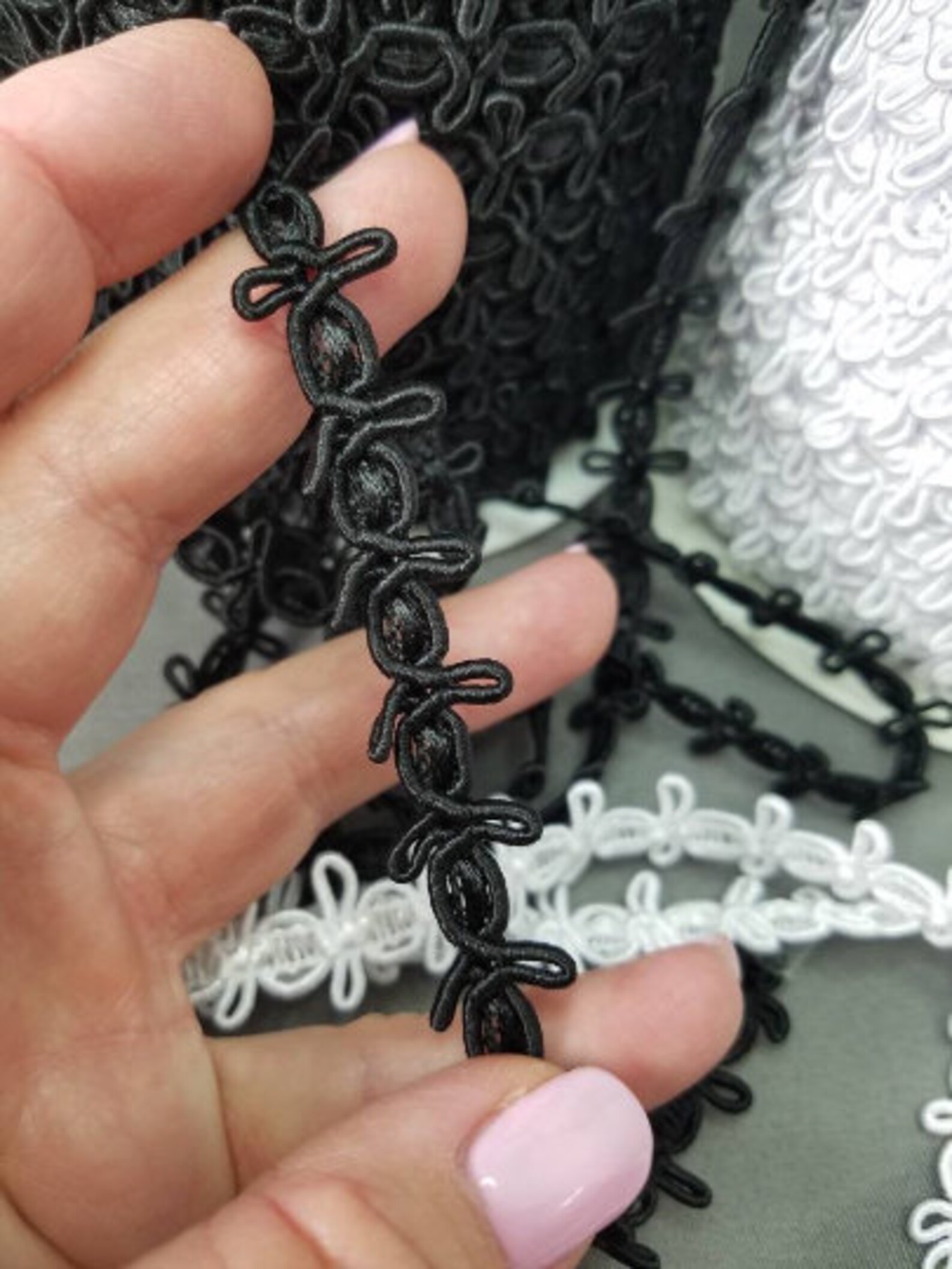 Braid Double Loop 5/8 Inches Wide Sold by the Yard. | Etsy