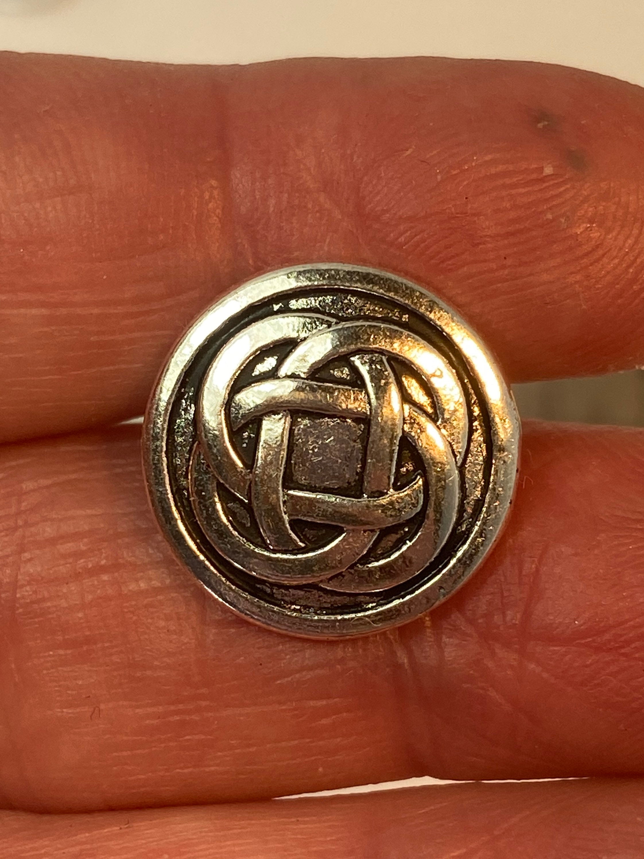 6 Celtic Knot Silver Tone Buttons 11/16 Inch Wide. 1000 - Etsy