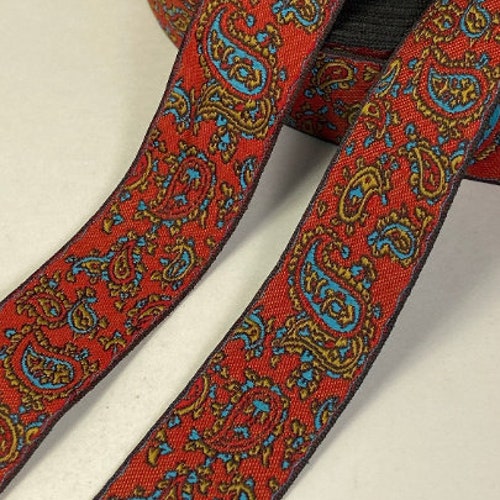 Woven Ruler Trim 5/8 Inch Wide Fabric Trim Sold by the Yard. - Etsy