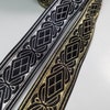 Egyptian Fabric Trim 3/4 Inch Wide, Jacquard Ribbon Fabric Trim, Sold ...