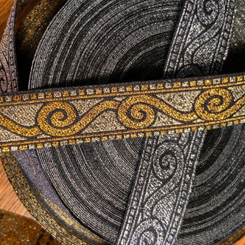 Mayan Dot Dash Woven Fabric Trim 1 Inch Wide Sold by the - Etsy