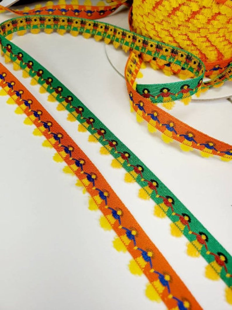 Fringe Ladies Woven Fabric Trim Sold by the Yard. - Etsy