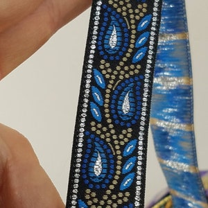 Vine Woven Fabric Trim, Metallic, 3/4 Inch Wide, Sold by the Yard. - Etsy