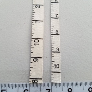 Fabric Trim Ruler Twill Tape Print, Sold by the Yard. - Etsy