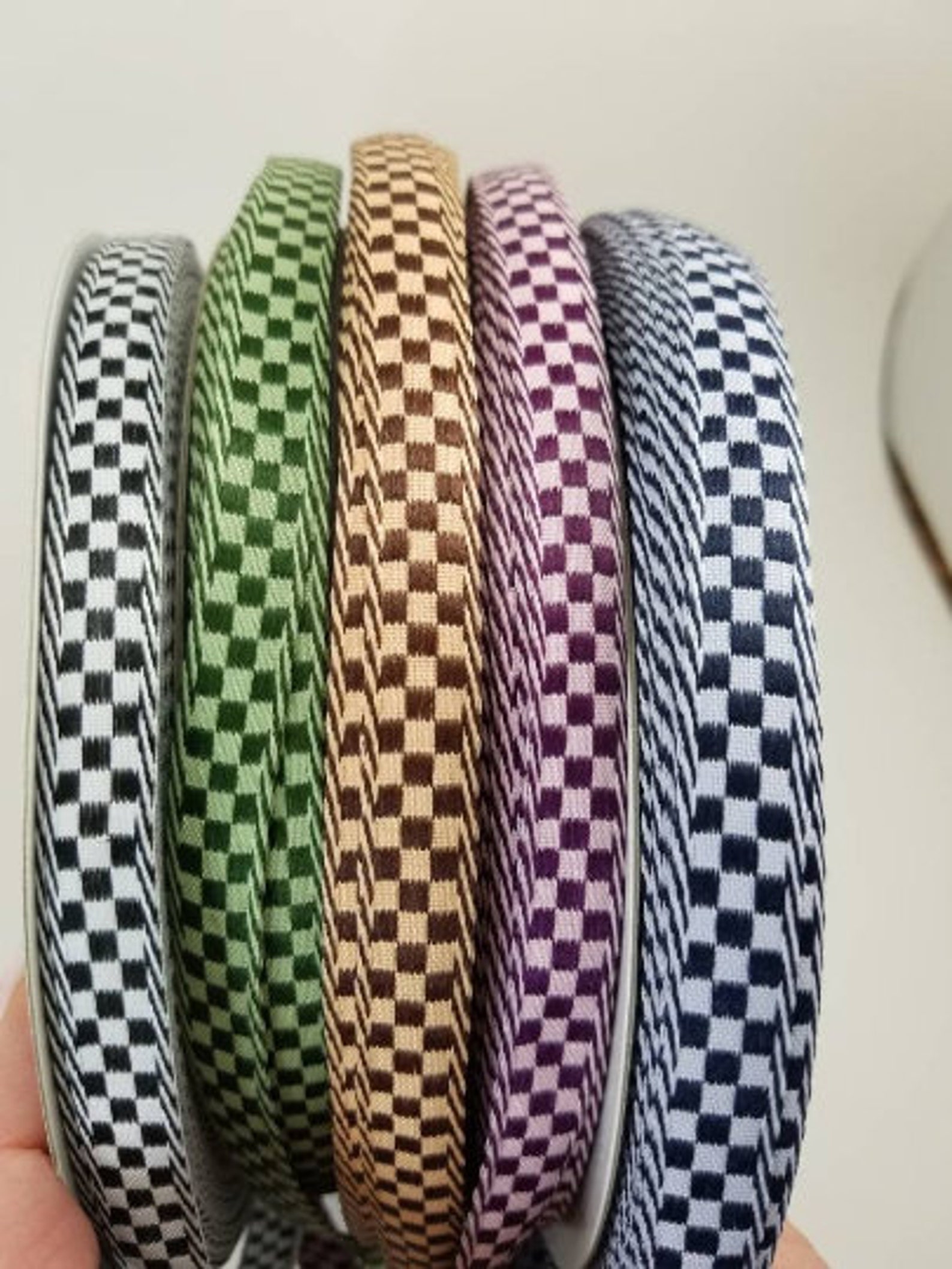 Checker Woven Fabric Trim 1/2 Inch Wide Sold by the Yard. - Etsy