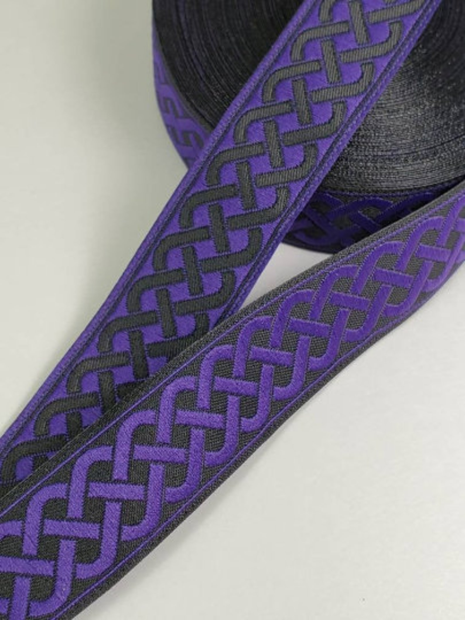 Celtic Woven Knot 3/4 Inch Wide Fabric Trim Sold by the - Etsy