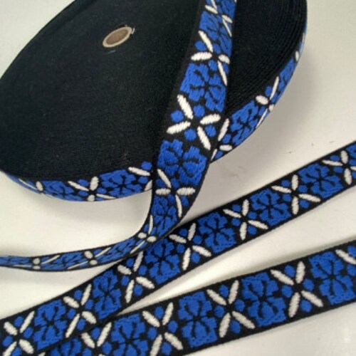 Rolling Wave Jacquard Fabric Trim 1 1/8 Inch Wide Sold by the - Etsy