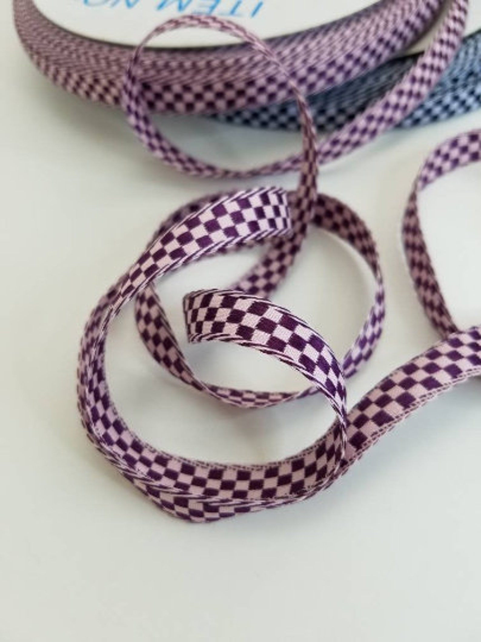 Checker Woven Fabric Trim 1/2 Inch Wide Sold by the Yard. - Etsy