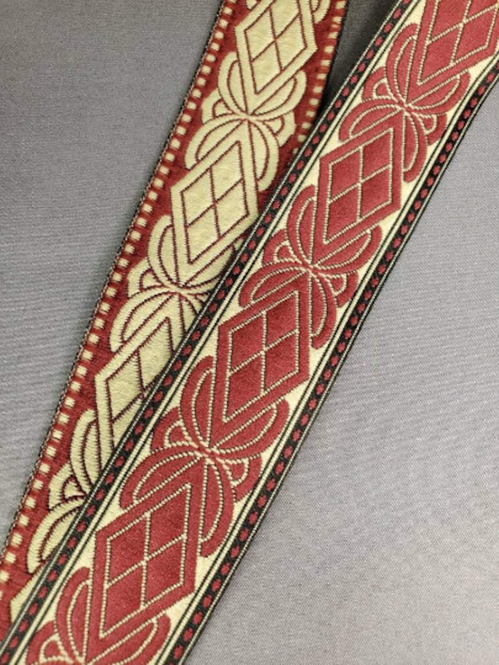 Celtic Fabric Trim Jacquard Fabric Trim 1 1/4 Inch Wide - Etsy
