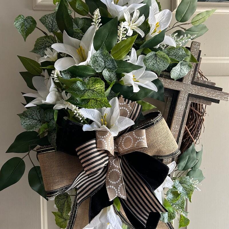 Religious Wreath - Etsy