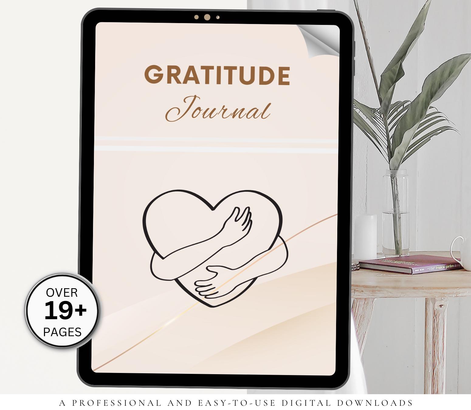 2026 Gratitude Journal Printable: Mindfulness, Reflection, and Self ...