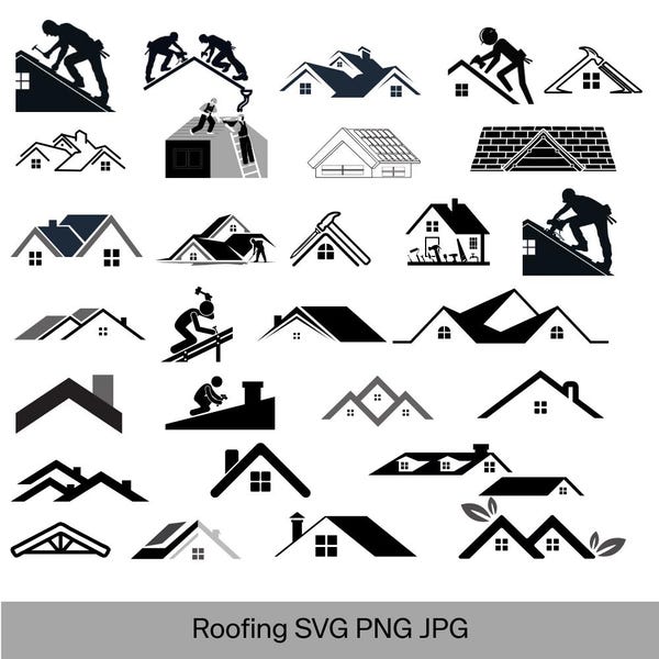 Roofing Logo - Etsy UK