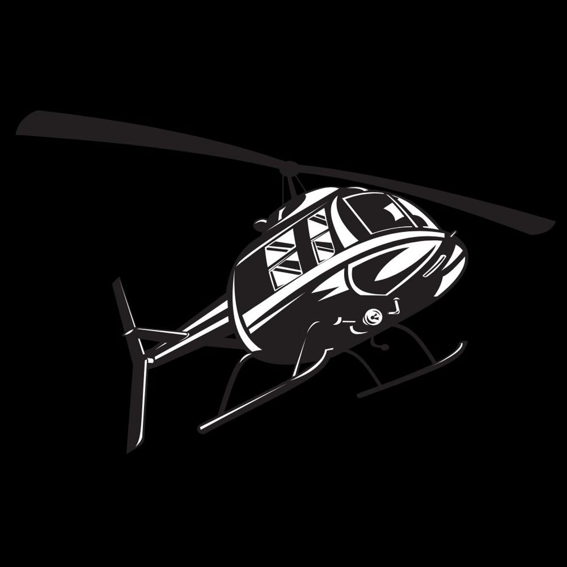 Helicopter SVG Cut Files: Clipart, Vector, PNG, JPG (digital Download ...