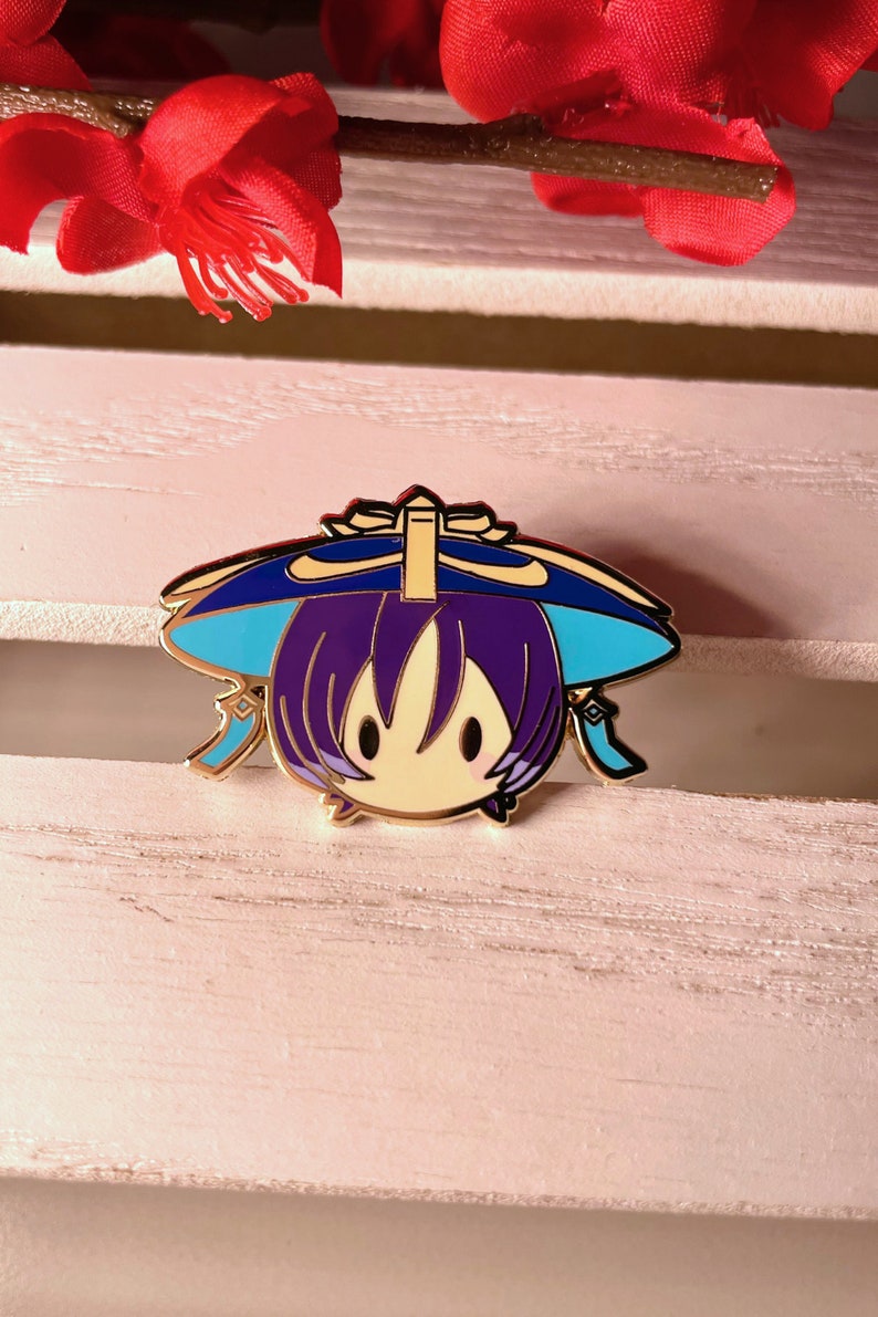 Scaramouche / Wanderer Genshin Impact Kawaii Chibi Gold - Etsy