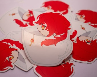 Chibi Genshin Sticker - Etsy