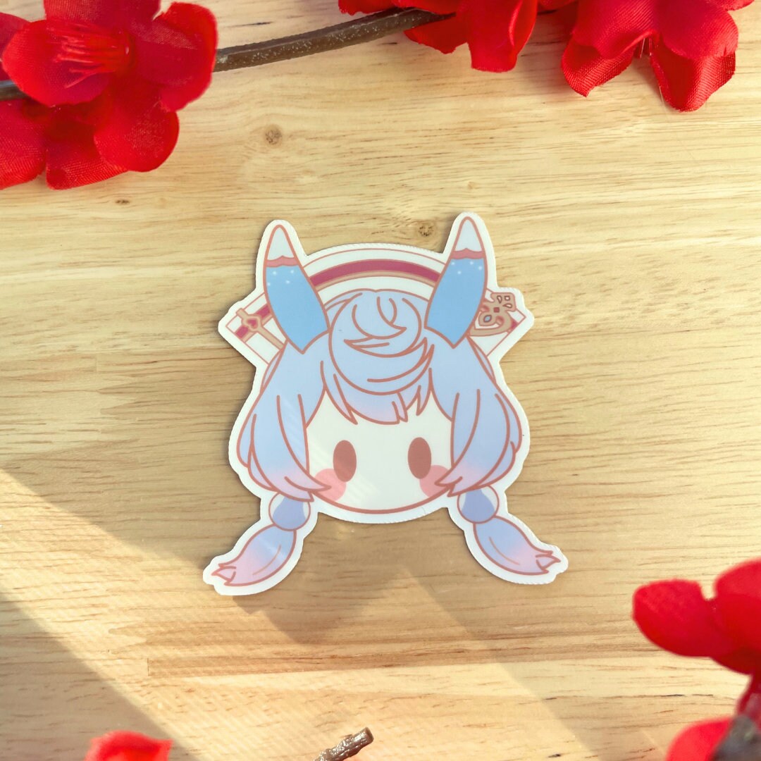 Sigewinne Genshin Impact Kawaii Chibi Die-cut Vinyl Stickers Laptops ...