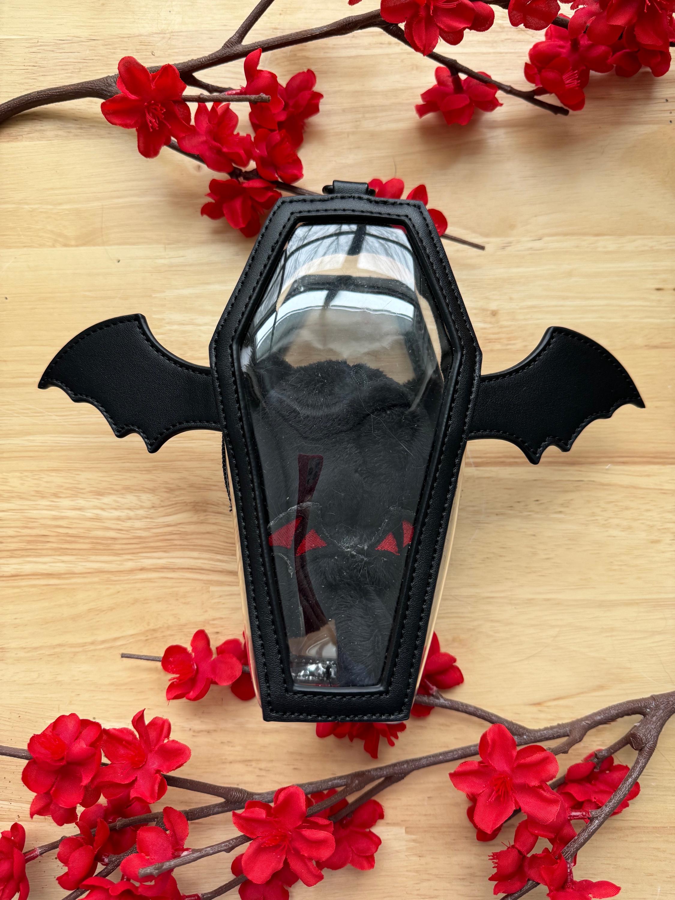 Coffin Plush Display Keychain Bag • Transparent Display Plush Bag ...