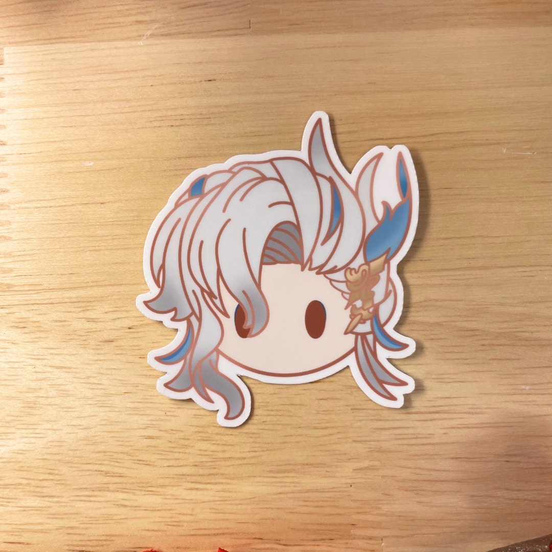 Neuvillette Genshin Impact Stickers vinyles découpés kawaii Chibi ...