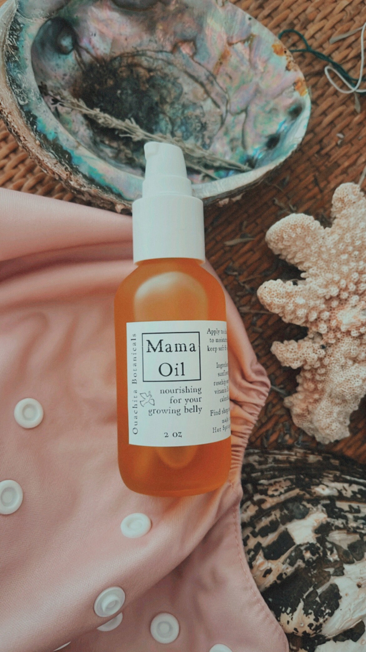 Mama Body Oil Stretch Marks Pregnancy Gift Baby Shower Gift New Mom ...