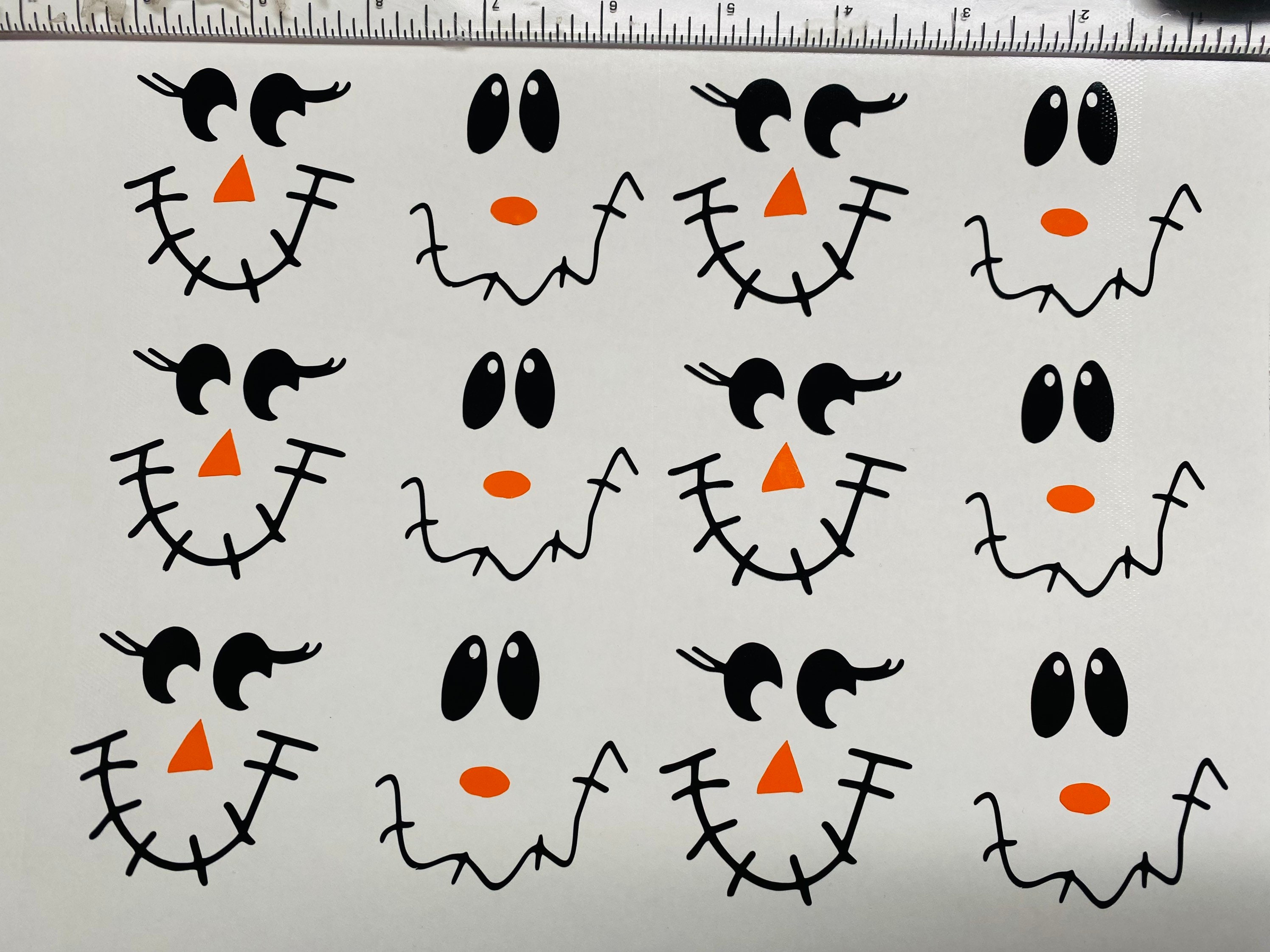 Scarecrow Face Template