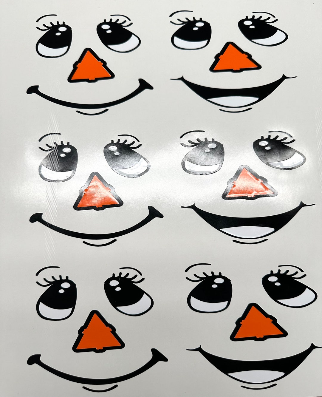 6 Scarecrow Vinyl Decals 3.5x4 Inches - Etsy