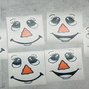 6 Scarecrow Vinyl Decals 3.5x4 Inches - Etsy