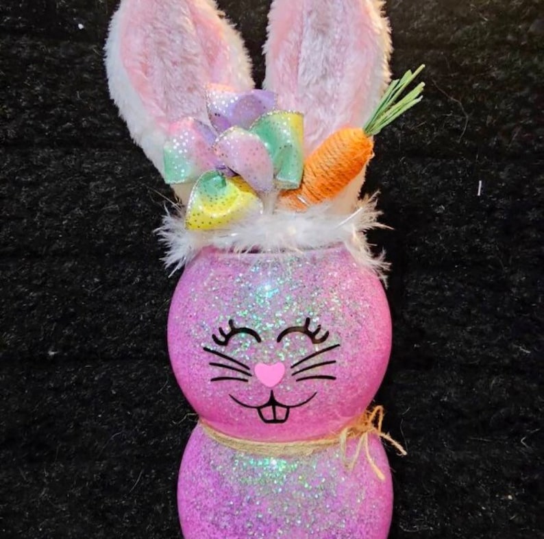 12 Easter Bunny Face Vinyl Decals. 2x2 Inches. - Etsy